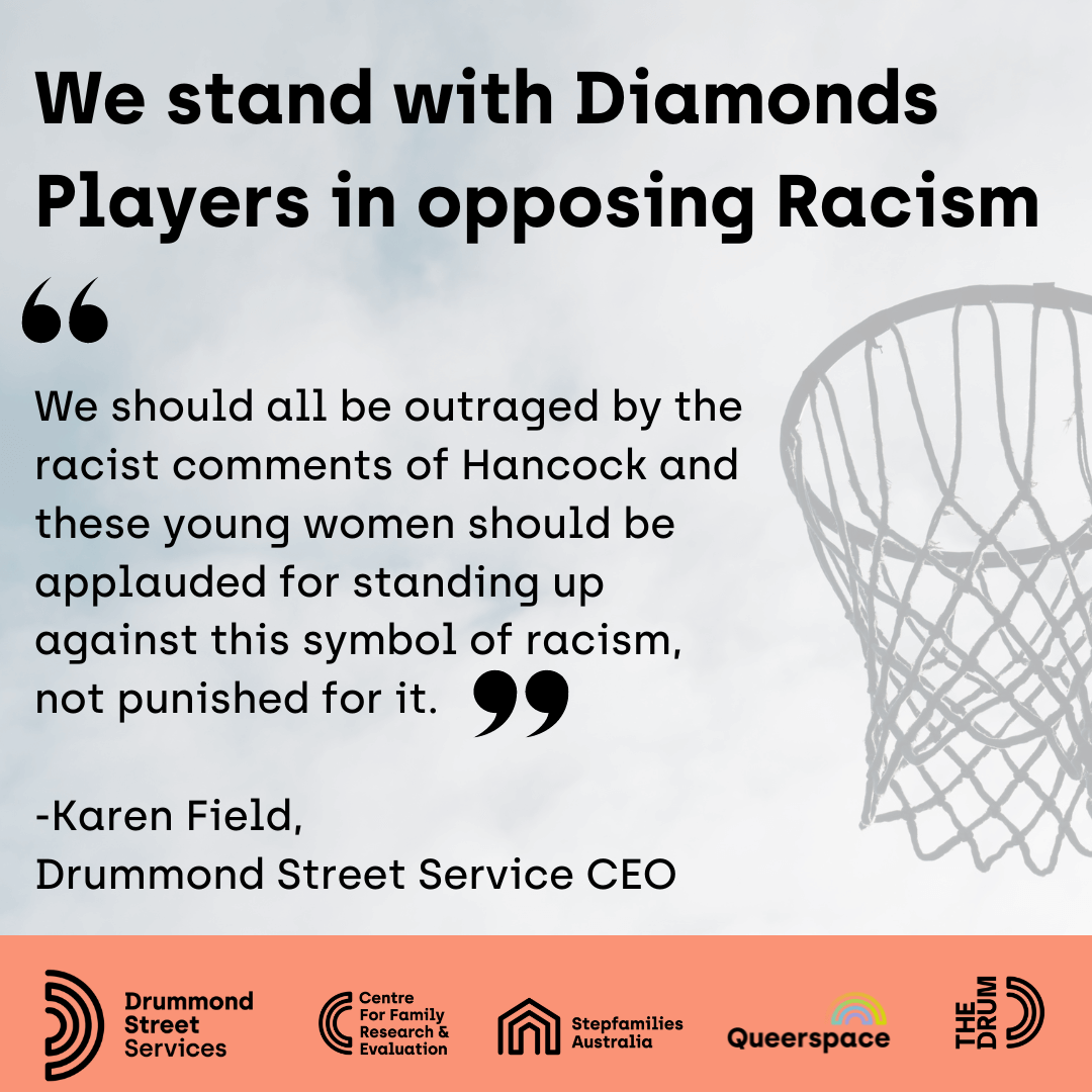 We applaud Diamonds players standing up against historic racism ...